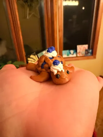 Flexi Blueberry Pie Turtles! - Free 3D Print Model - MakerWorld