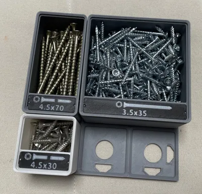 Label generator Gridfinity bin by 3DLG MakerWorld: Download Free 3D Models