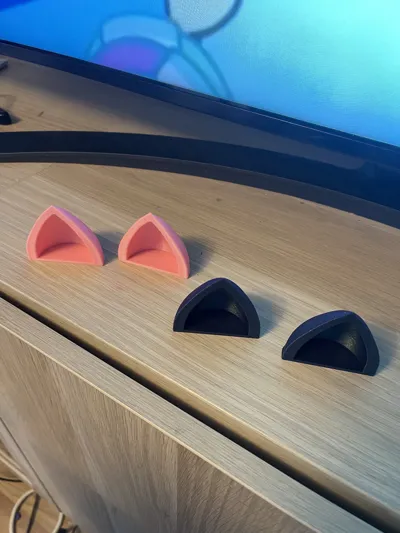 Cat ears for helmets by Andrej (airsoft/other) MakerWorld: Download ...