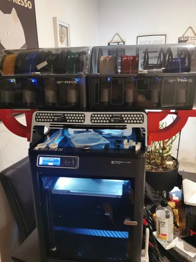 Riser: Dual-AMS Adapter Remixed by Dragoor MakerWorld: Download Free 3D ...