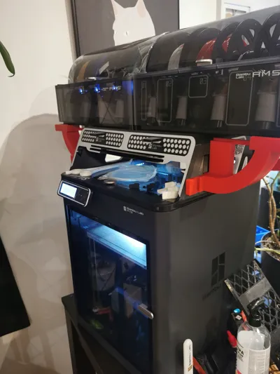 Riser: Dual-AMS Adapter Remixed by Dragoor MakerWorld: Download Free 3D ...