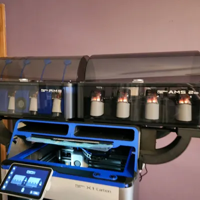 Riser: Dual-AMS Adapter Remixed by Dragoor MakerWorld: Download Free 3D ...