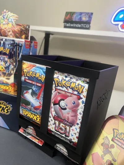Pokemon Booster Pack Dispencer - Free 3D Print Model - MakerWorld