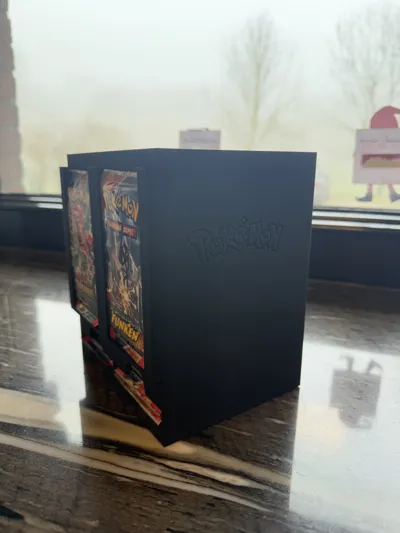 Pokemon Booster Pack Dispencer - Free 3D Print Model - MakerWorld