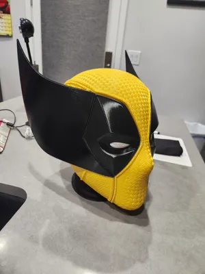 Poolverine Textured Helmet by Budwin MakerWorld: Download Free 3D Models