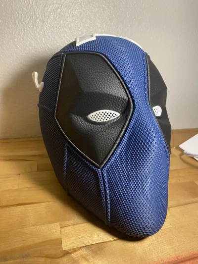 Captain Deadpool Textured Helmet by Budwin MakerWorld: Download Free 3D ...