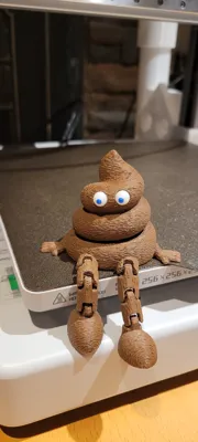 Mr Poop Butt buddy by majic723 MakerWorld: Download Free 3D Models