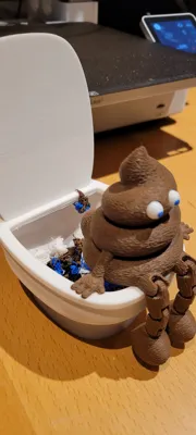 Mr Poop Butt buddy by majic723 MakerWorld: Download Free 3D Models