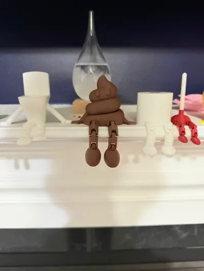 Mr Poop Butt buddy by majic723 MakerWorld: Download Free 3D Models