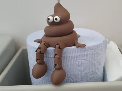 Mr Poop Butt buddy by majic723 MakerWorld: Download Free 3D Models