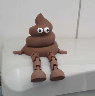 Mr Poop Butt buddy by majic723 MakerWorld: Download Free 3D Models