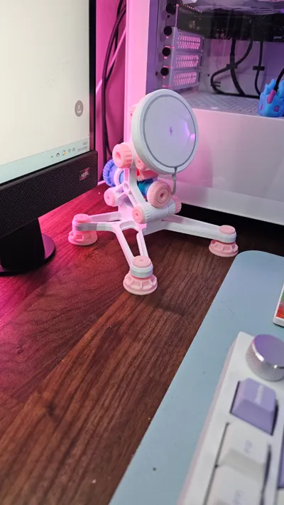 HX8 Phone Stand V2 by HAN MakerWorld: Download Free 3D Models