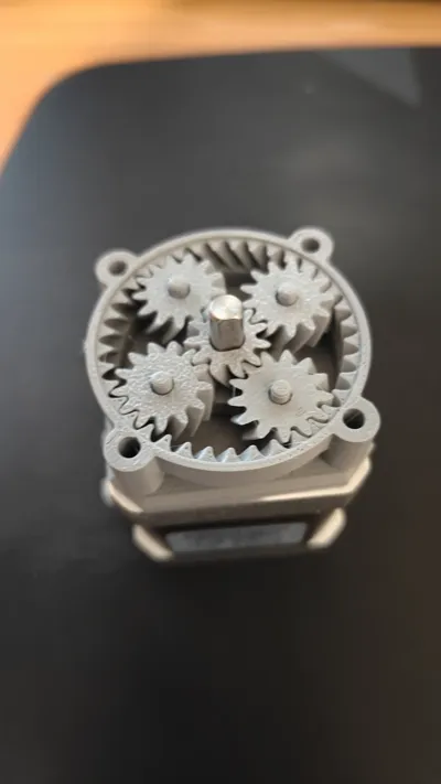 Slim planetary gearbox for Nema 17 by luro02 MakerWorld: Download Free ...
