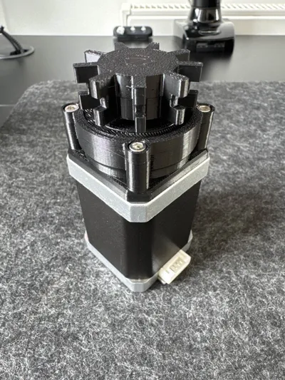 Slim planetary gearbox for Nema 17 - Free 3D Print Model - MakerWorld