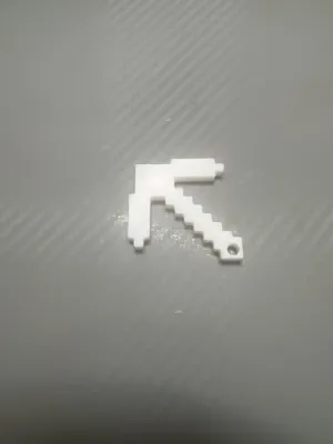 Minecraft Pickaxe Keychain by NEXI3D - 3D Models - MakerWorld