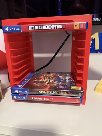 Game Tower V1 - Video Games Storage ∞ stackable - Free 3D Print Model ...