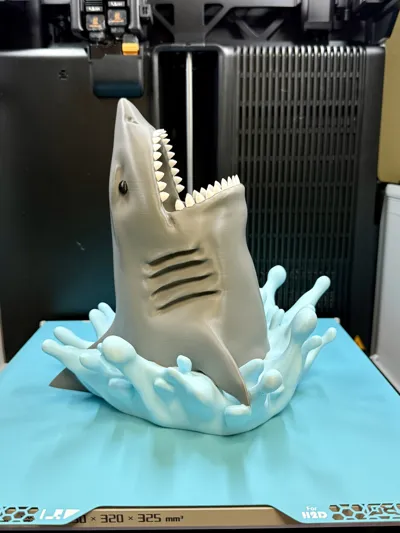 Shark / pen holder by trixs3D MakerWorld: Download Free 3D Models