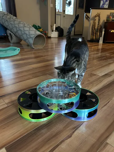 1kg Spool Cat Toy by Hexus 3D MakerWorld: Download Free 3D Models