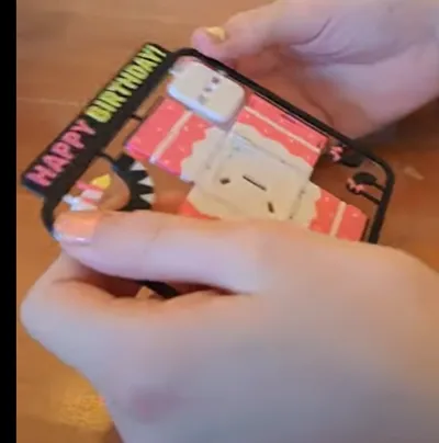 Cat in a Birthday Cake Kit Card by VlietDesign MakerWorld: Download Free 3D Models