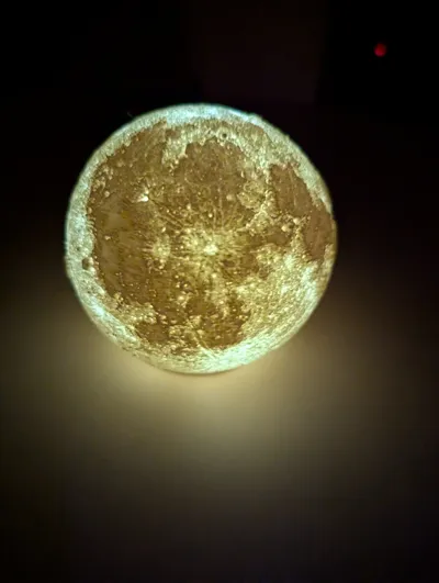 Moon Lamp by Yappanappa MakerWorld: Download Free 3D Models
