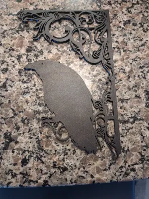 Raven Window Silhouettes by Sully MakerWorld: Download Free 3D Models