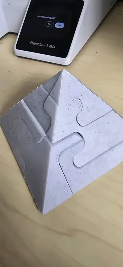 Pyramid Intelligence 3D Puzzle by user_2073786570 MakerWorld: Download ...