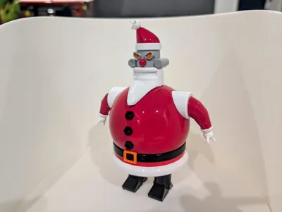 Robot Santa - Futurama - Multipart by FGorgo - MakerWorld