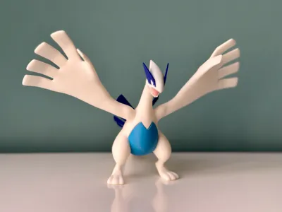 Lugia (Pokemon) Multiparts 130mm Tall by LCFigure MakerWorld: Download ...