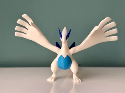 Lugia (Pokemon) Multiparts 130mm Tall by LCFigure MakerWorld: Download ...
