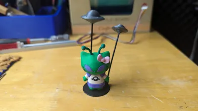 Alien Hello Kitty by JP3D MakerWorld: Download Free 3D Models