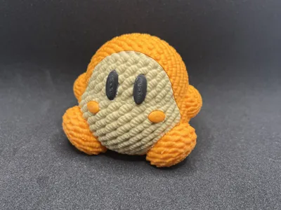 Crocheted Waddle Dee (ワドルディ) by NaraaPrints MakerWorld: Download Free ...