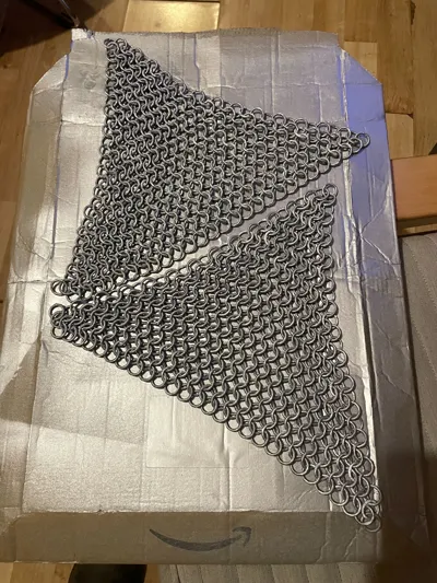 Chainmail Bishops Mantle by HistoricalPiecesandMore MakerWorld ...