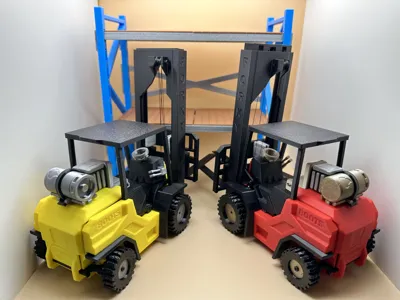 3D Printed RC Forklift - DIY by ProfessorBoots MakerWorld: Download ...