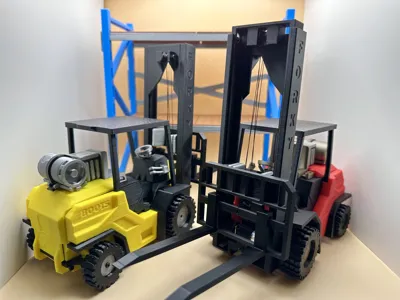 3D Printed RC Forklift - DIY by ProfessorBoots MakerWorld: Download ...