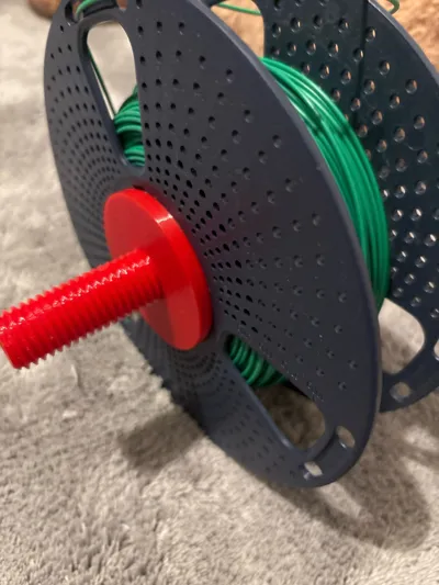UPDATED: Simple Filament Respooler For Drill Remixed by timon.nabholz ...
