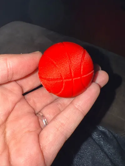 Mini Basketball Fidget Spinner - Free 3D Print Model - MakerWorld
