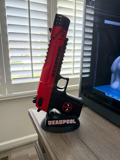 DEADPOOL Desert Eagle Gun by Maximum Effort - MakerWorld