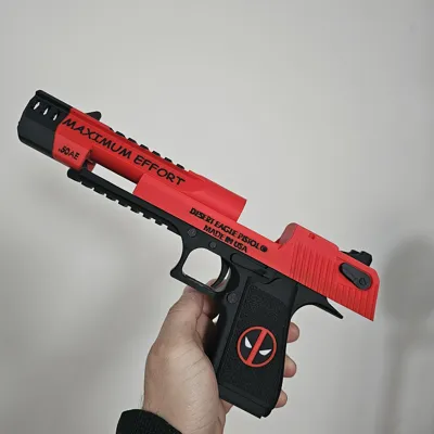 DEADPOOL Desert Eagle Gun by Maximum Effort MakerWorld: Download Free ...