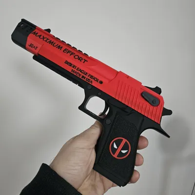 DEADPOOL Desert Eagle Gun by Maximum Effort MakerWorld: Download Free ...