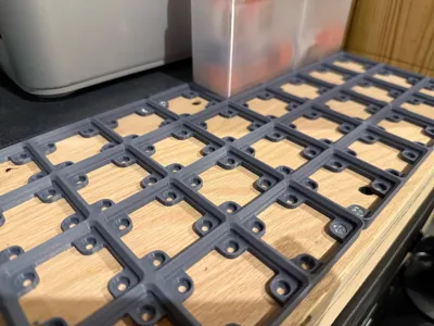 Gridfinity Magnet Base - all sizes by Schmidsfeld MakerWorld: Download ...