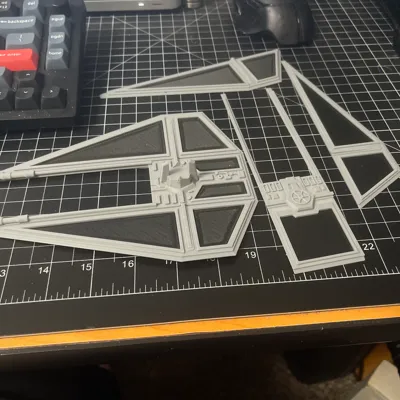 TIE Interceptor Model by Sam MakerWorld: Download Free 3D Models