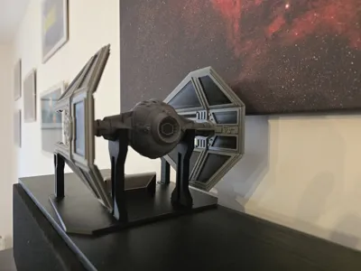 TIE Interceptor Model by Sam - MakerWorld