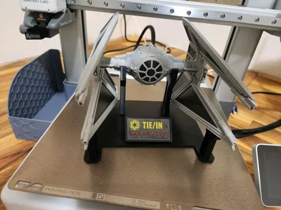 TIE Interceptor Model by Sam MakerWorld: Download Free 3D Models