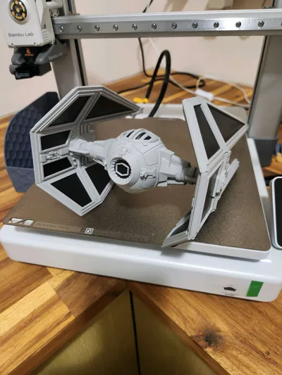 TIE Interceptor Model by Sam MakerWorld: Download Free 3D Models