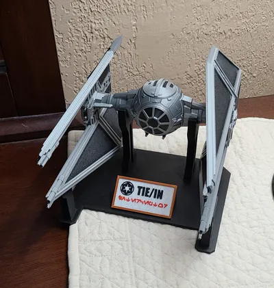 TIE Interceptor Model by Sam MakerWorld: Download Free 3D Models
