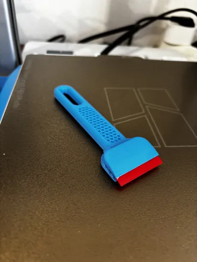 No-Hardware Bambu Lab Scraper for Plastic Blades Remixed by hejebot ...