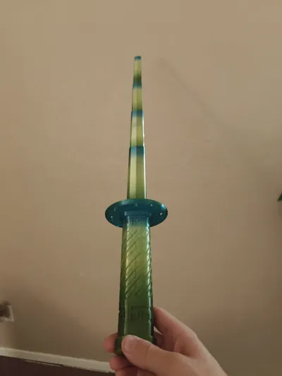 Warrior Sword / Reverse Blade Sword - Free 3D Print Model - MakerWorld