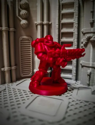 Miniature Display Stand F Hero Stand Warhammer 40k by DaChemika ...