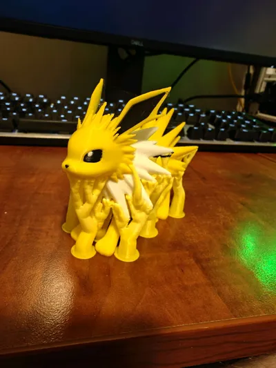 Jolteon Multicolor - Free 3D Print Model - MakerWorld