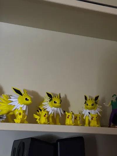 Jolteon Multicolor - Free 3D Print Model - MakerWorld
